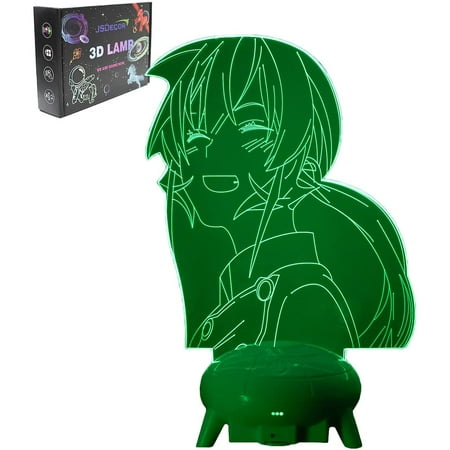 Anime Girl Led Light Neferpitou 3d Illusion Desk Lamp Cute Astolfo Xmas ...