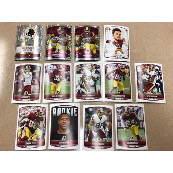 2018 Panini NFL Stickers Washington Commanders Team Set 13 Cards (2 by ...