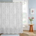 Bathroom Shower Curtain Vintage Grey Medieval Totem Waterproof Shower ...