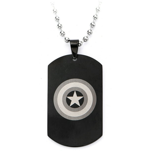 Marvel Steel Dog Tag with Chain - Walmart.com
