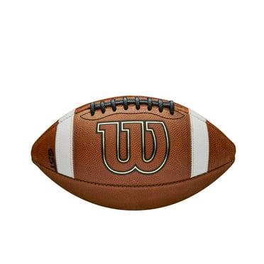 Wilson GST 1003 Official Size Leather Game Football - Walmart.com