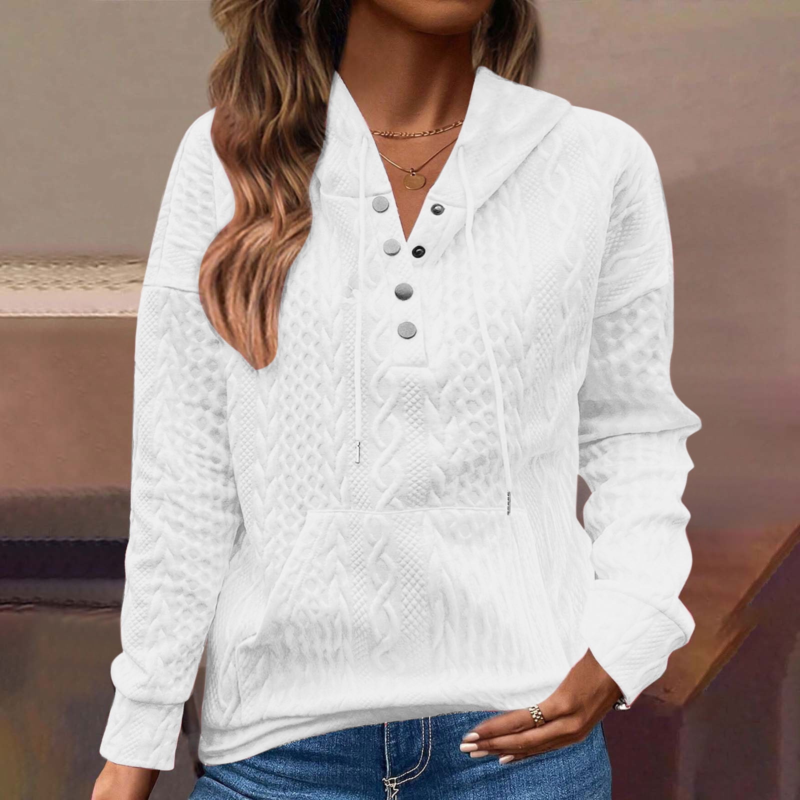 Click here for Zmfxjpe Long Sleeve Pullover For Women Winter Fash... prices