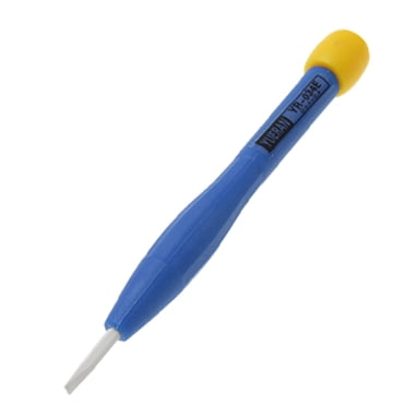 Unique Bargains Plastic Handle Ceramic Core 2.4mm Slotted Screwdriver ...