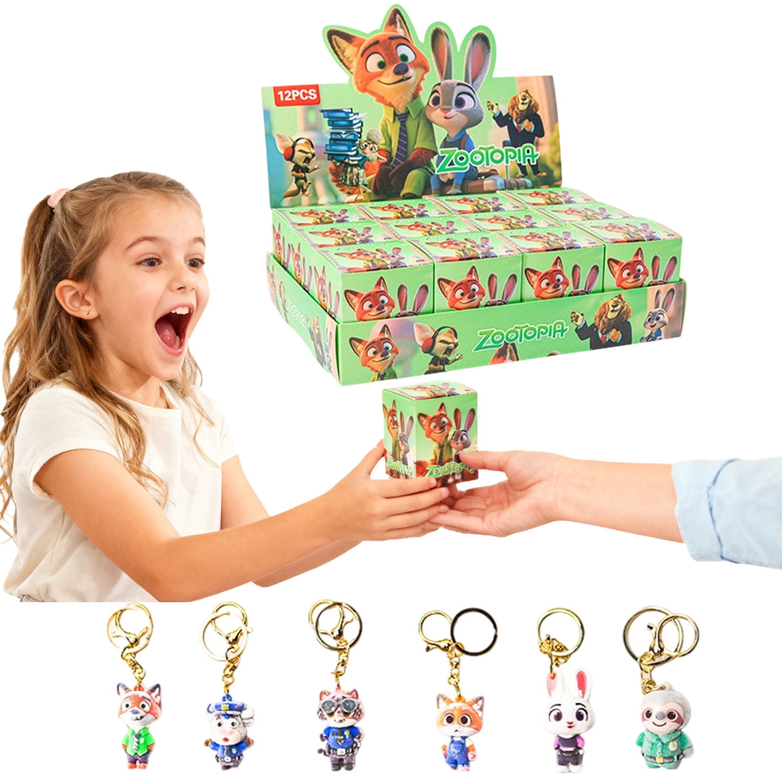 Click here for Whit3f1ve Zootopia Theme 12pcs Key Chain Blind Box... prices
