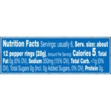 Vlasic Deli Style Banana Pepper Rings, Hot Peppers, 12 Oz - Walmart.com