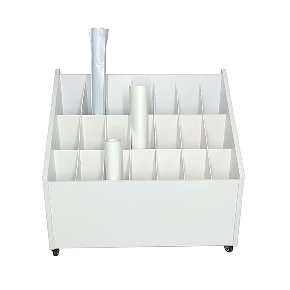 Vertical Blueprint Storage Rack | Dandk Organizer