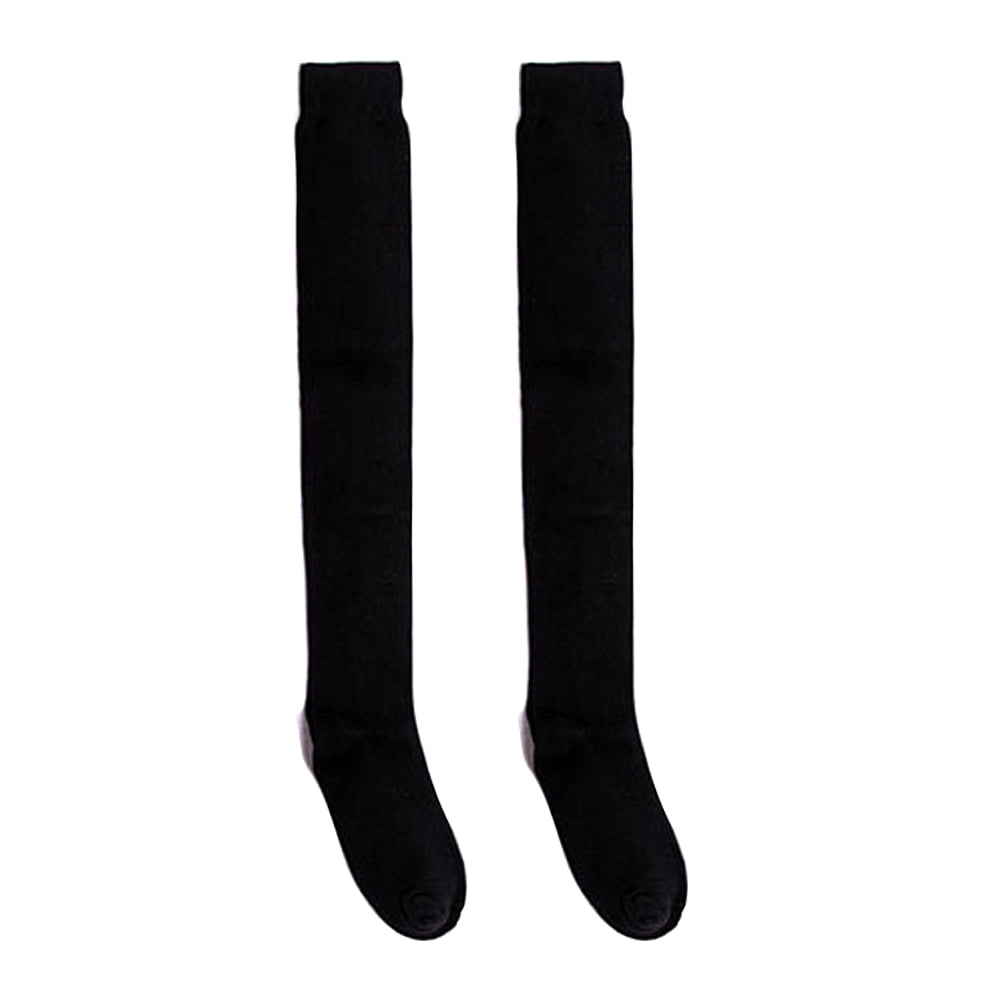 Long Socks Thigh High Cotton Socks Extra Long Knee Boot Stockings for ...