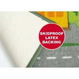 Delta Children Kids Extra Large Road Map Activity Rug, 6’6" L x 4’6" W ...