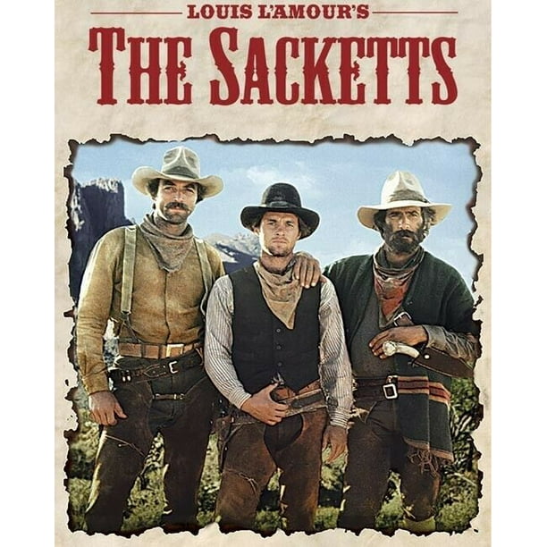 The Sacketts TV series Tom Selleck Sam Elliott Jeff Osterhage 5x7 inch ... The Sacketts TV series Tom Selleck Sam Elliott Jeff Osterhage 5x7 inch ...