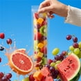 50 Pack Disposable Popsicle Bags 11×2 Inch,BPA-Free Zip Seal Freezer ...