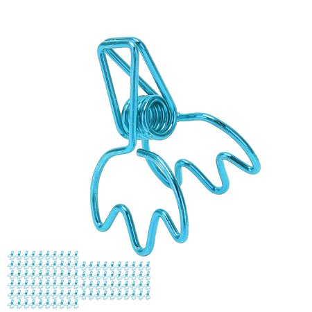 Office Binder Clips, Metal Wide Applications Binder Clips Unique Hollow ...