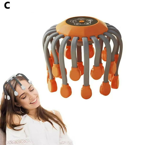Octopus Head Massager, Electric Octopus Claw Scalp Massager, 2025 New ...