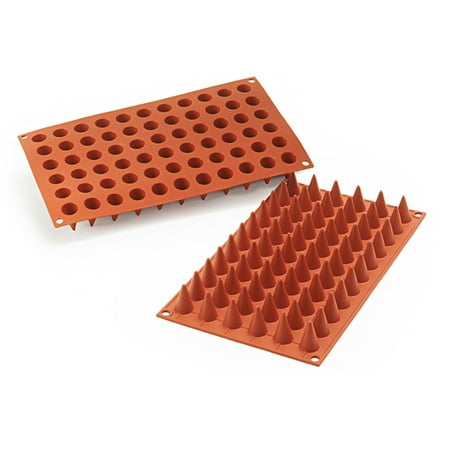 Silikomart Silicone Mold, Cone 66 Cavities - Walmart.com