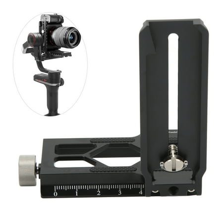 Camera L Shape Bracket, Aluminum Alloy Vertical Camera Mount, L Shape ...