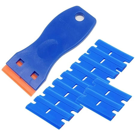 Plastic Razor Scraper Mini Scrapers Tile Scraper with 10 PCS 1.5 inch ...