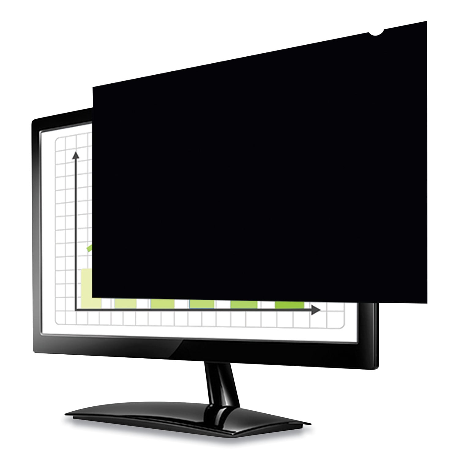 Fellowes, FEL4816901, PrivaScreen Blackout Privacy Filter, 1, Black ...