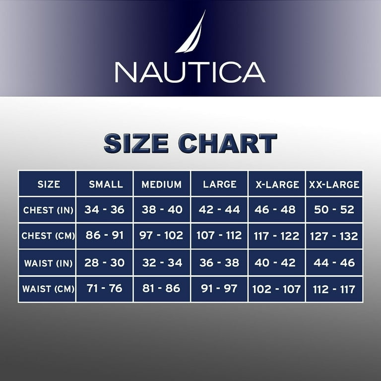Nautica Size Guide