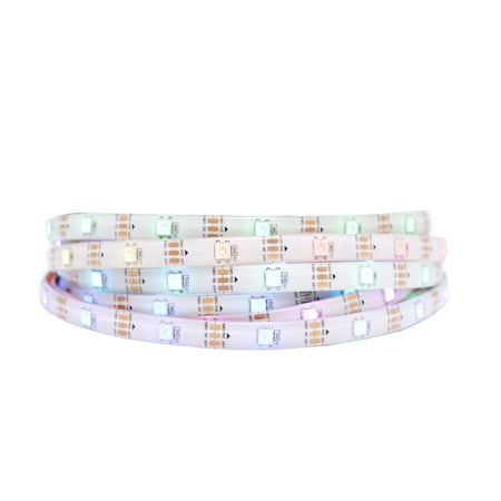 LOAMLIN WS2812B Individually Addressable RgB LED Strip 164FT 5050 Smart ...