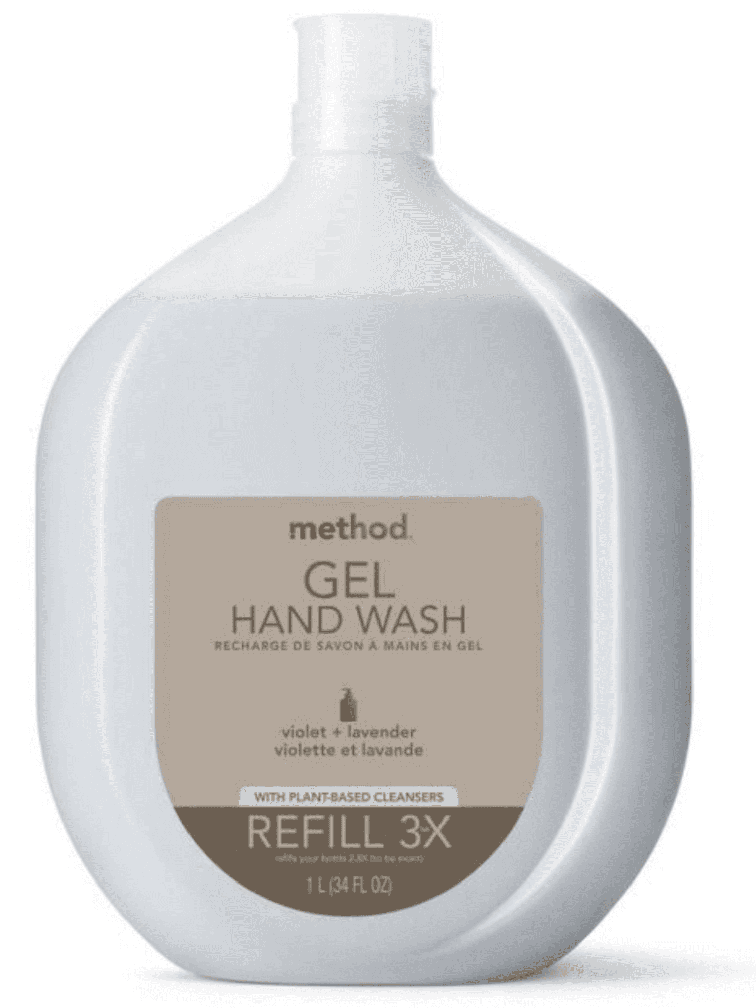 Method Premium Gel Hand Wash Refill, Lavender + Violet, 34 oz ...