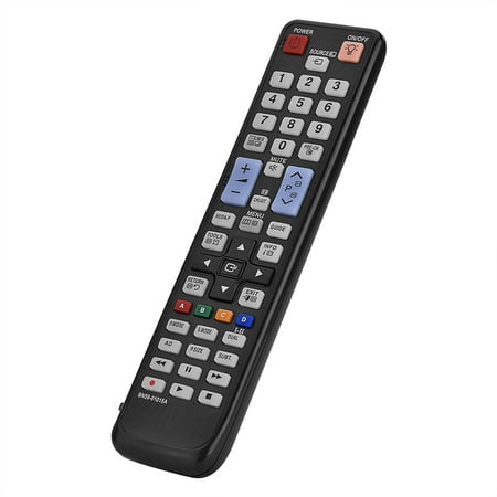 TV Remote Control, Black 2 X AAA Remote Control Dedicated Menu For BN59 ...