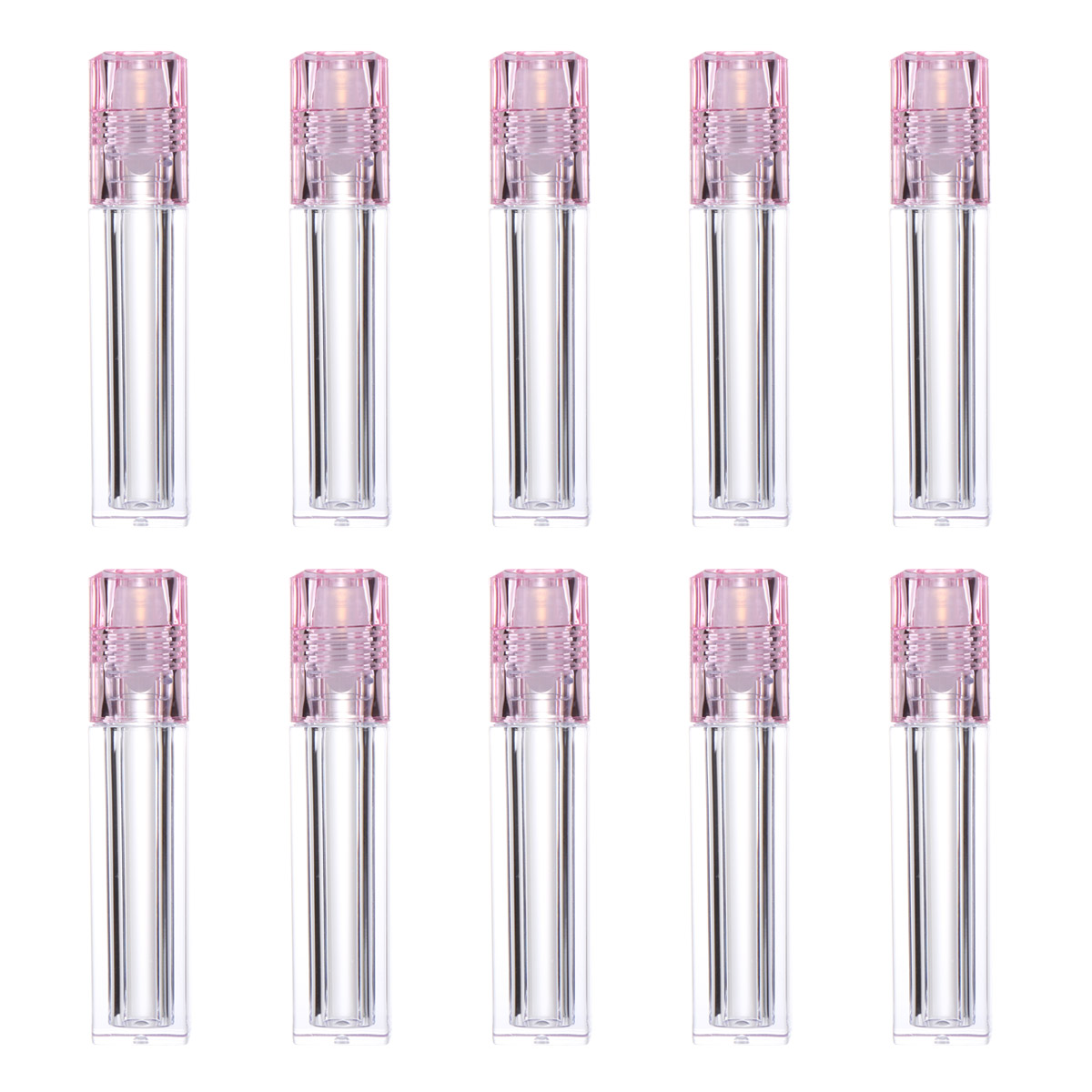 1 Set 10Pcs Hydrating Lip Oil Vials Moisture Lip Refillable Roll-On ...