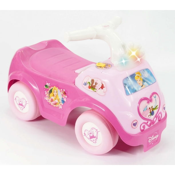 Kiddieland Disney Princess Light n' Sound Activity Ride-On - Walmart ...