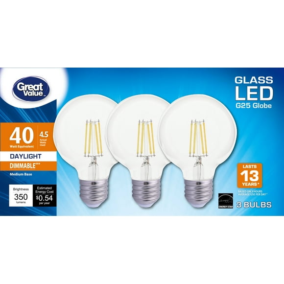 G25 LED 40W Bulbs