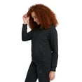 Hanes Ecosmart Womens Full Zip Fleece Sweatshirt Hoodie Ebony Size S