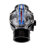 H2Flow Controls FV-2 FlowVis 22 in. Flow Meter Check Valve for 2"-2.5 ...