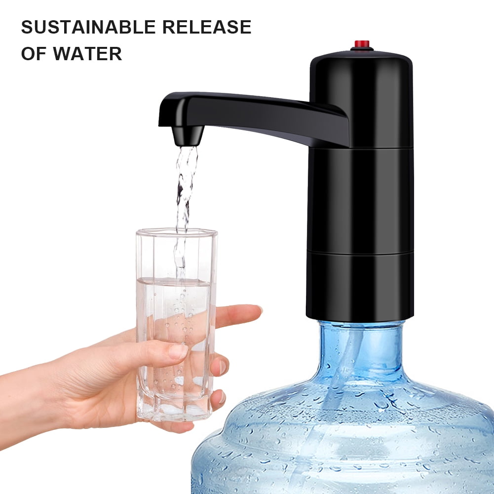 Domqga Wireless Rechargeable USB Electric Drinking Water Pump Dispenser ...
