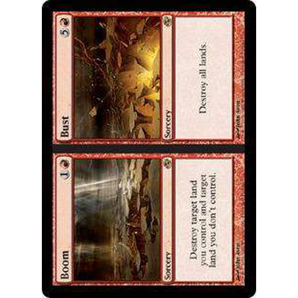 MtG Planar Chaos Rare Boom // Bust - Walmart.com