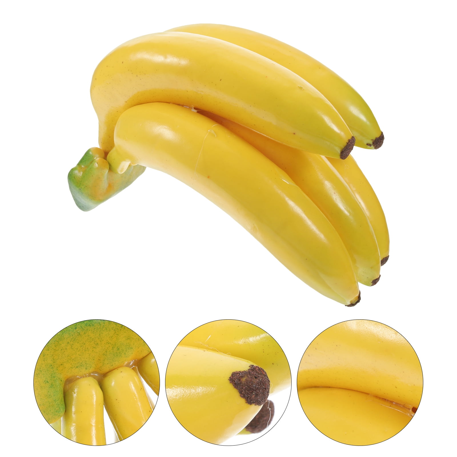 Bananas Fake Fruit Banana Cluster Artificial Fruit Foam Bananas Cluster Fake Banana Cluster Fake ...