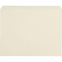 Business Source, BSN43565, Straight Cut 1-ply Letter-size File Folders ...