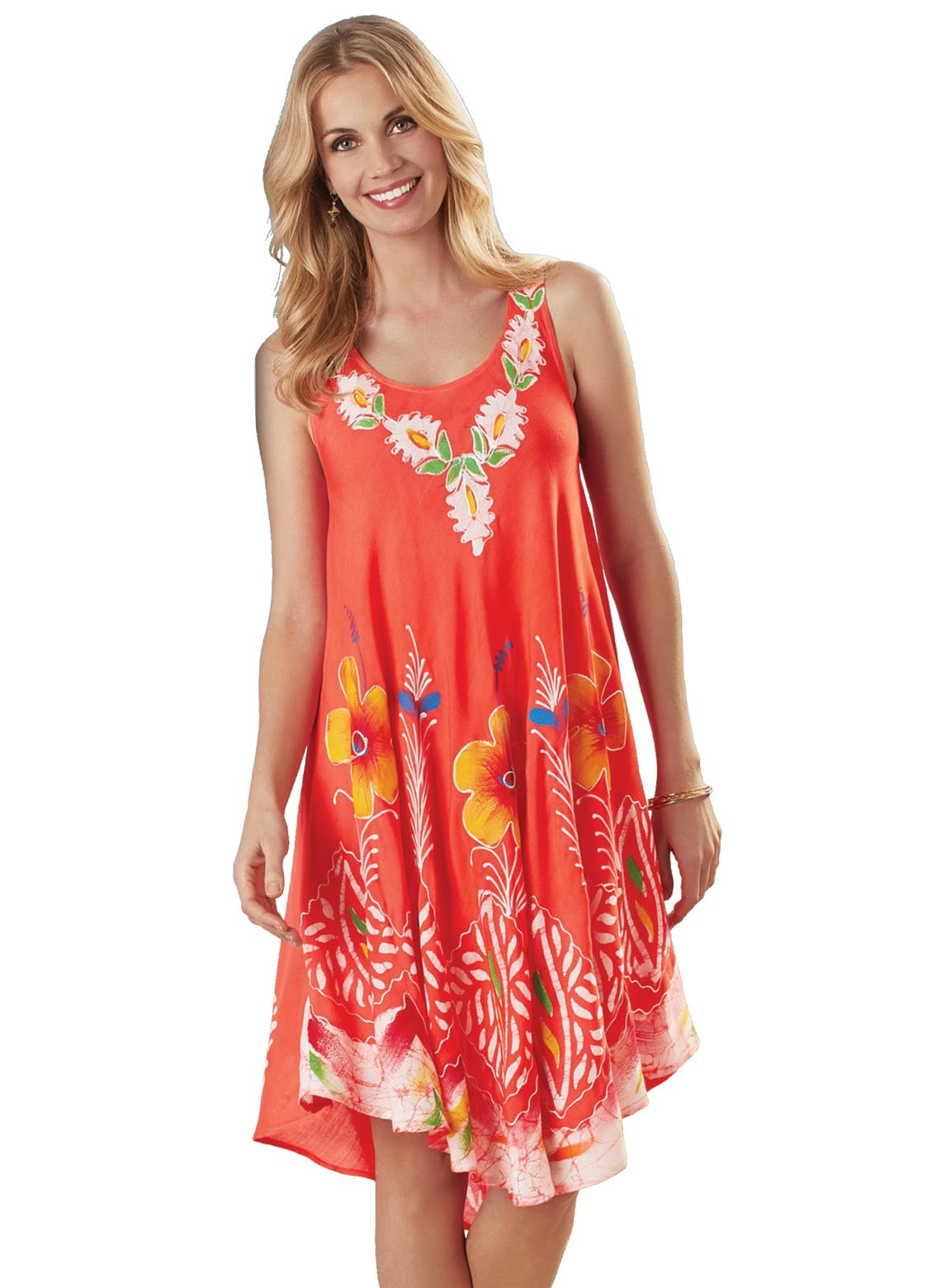 Embroidered Sundress - Walmart.com