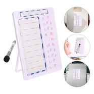 Jennakate Magnetic Mint Multiple Child Behavior Chore Chart- Daily ...