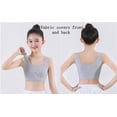 Breathable Cotton Stretch Training Bras for Girls, Seamless Cami ...