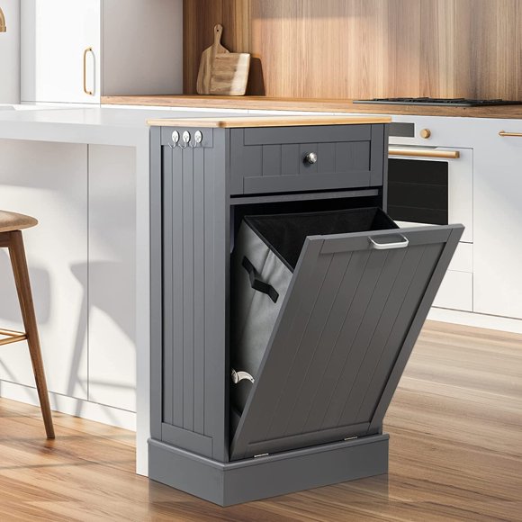 Tilt Out Trash Bin