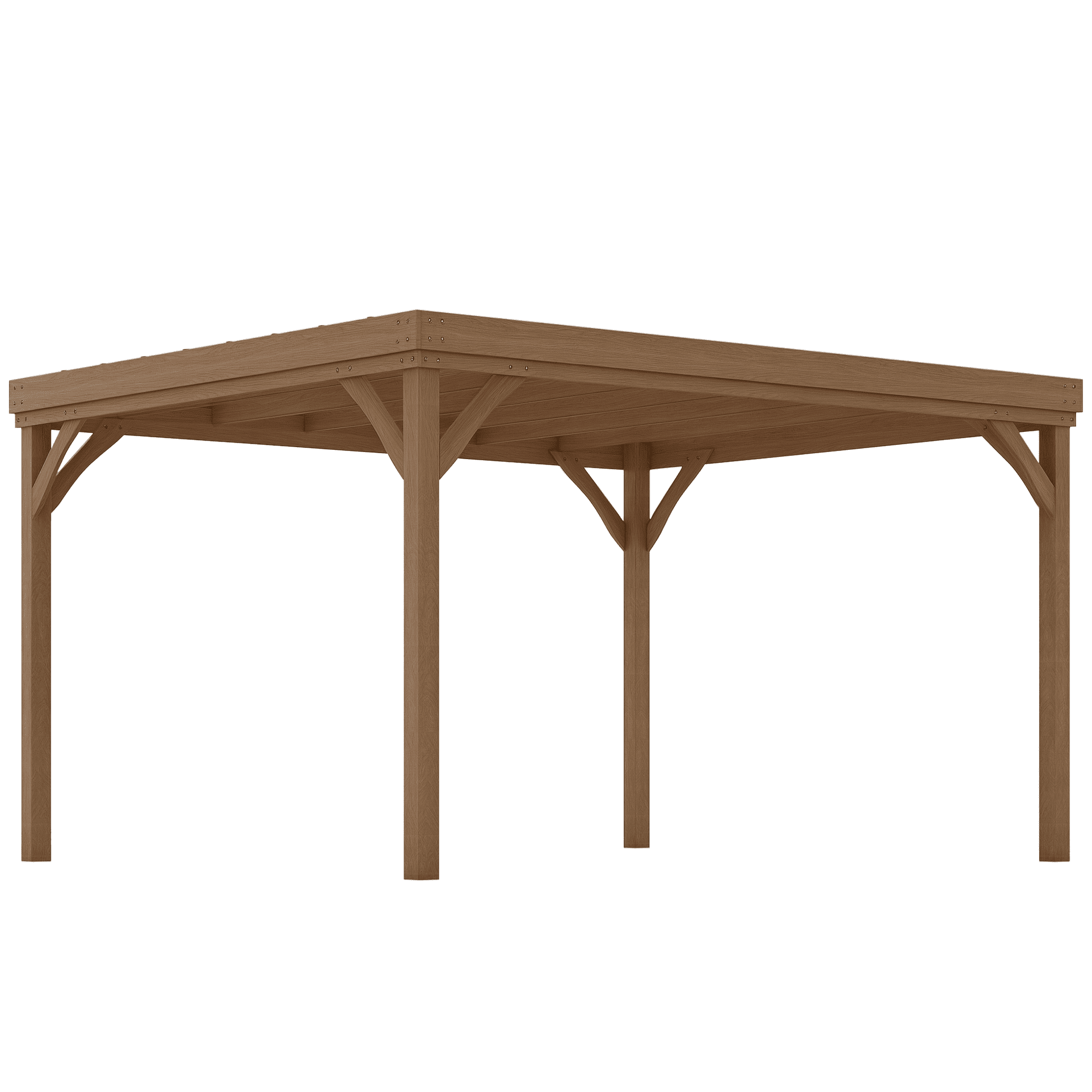 Click here for Outsunny 10 X 12 Outdoor Wood Pergola Gazebo For C... prices