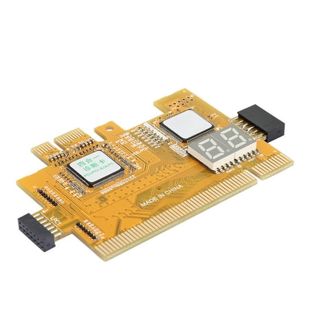 Yellow Debug Card, Desktop Debug Card, 4 In 1 PCB For Computer ...