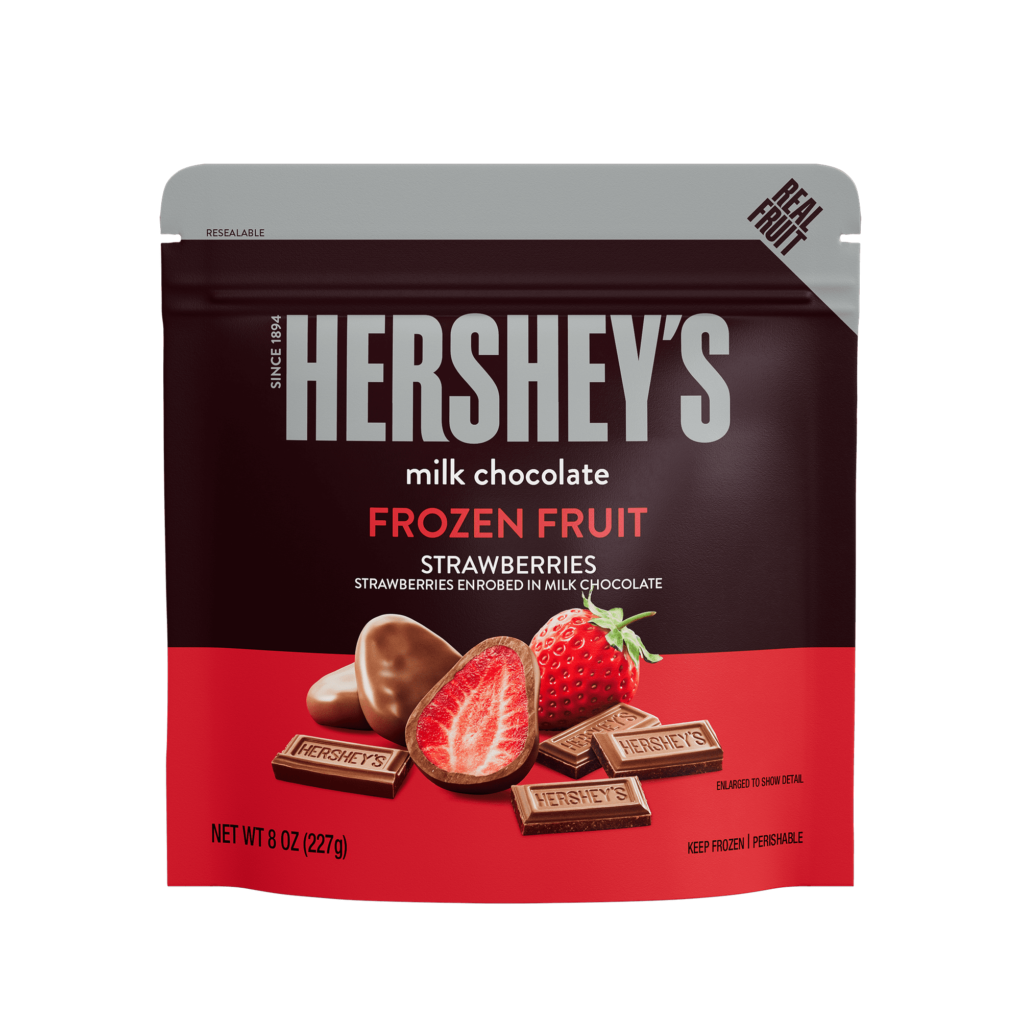 Click here for Hersheys Strawberries In Milk Chocolate  (Frozen)... prices