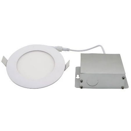 Slim Panel 4" Downlight with J box and driver , 110V , easy install ...
