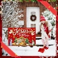 Pickmesh 24 x 16 Inch Jesus Is the Reason for the Season Sign with H ...