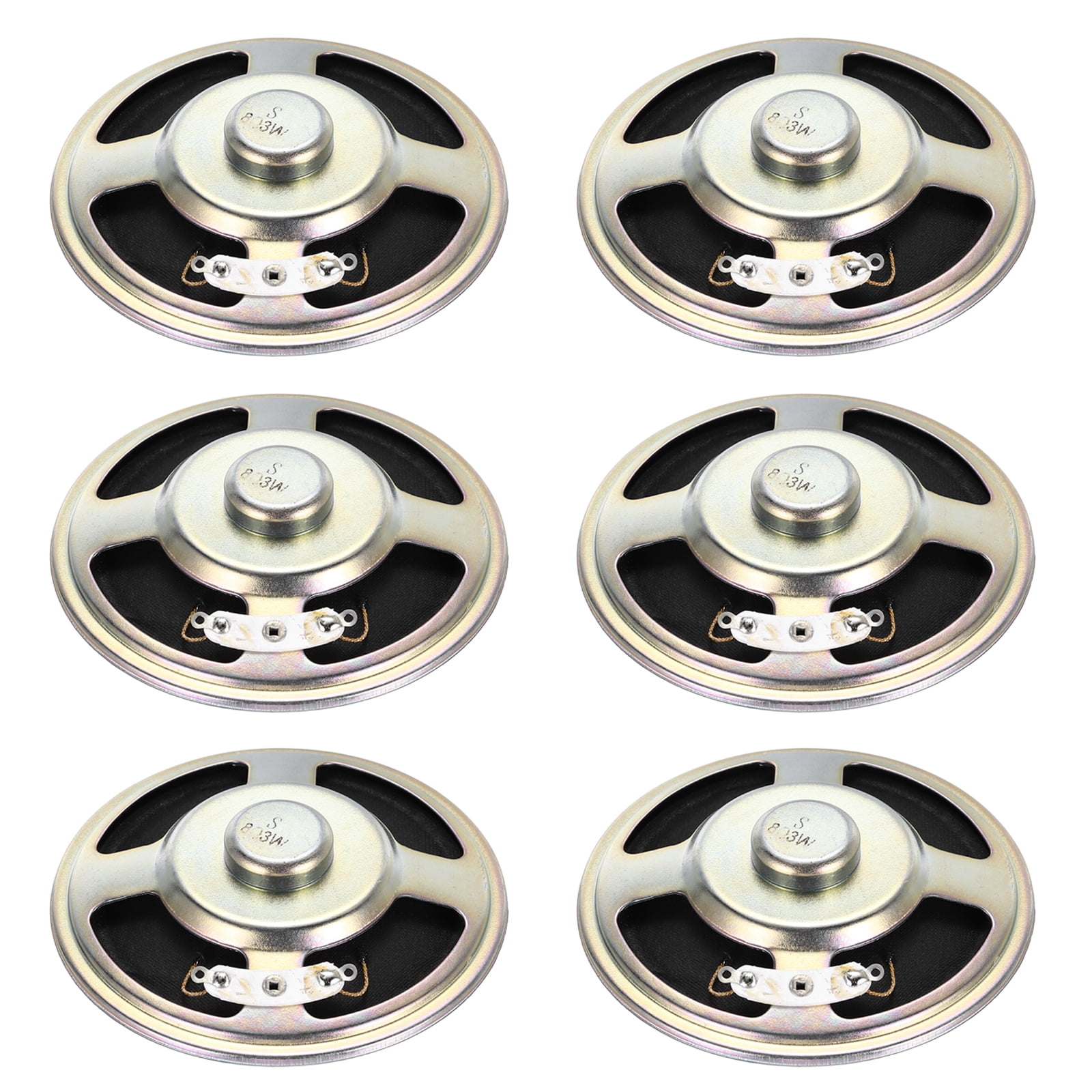 Click here for Uxcell 6 Pcs 3w 8 Ohm Small Speakers Metal Shell R... prices