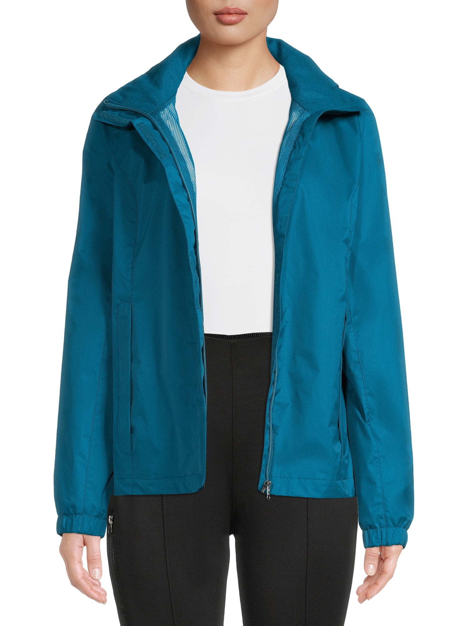 Swiss Tech Women's and Women's Plus Rain Jacket - Walmart.com
