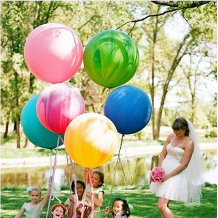 Extra Large Balloons 36 Inch, 10pcs Big Balloon Assorted Color, Latex ...