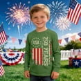 250 Anniversary Shirts Kids Graphic Long Sleeve Crewneck Casual Shirt ...