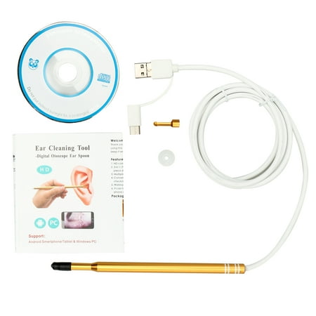 3-in-1 HD USB Visual Earpick Ear Real-time Video Camera Cleaning ...