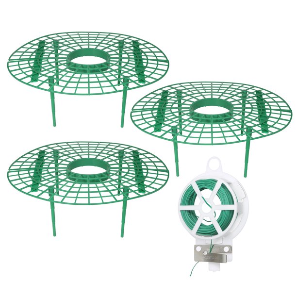 Generic 3 Pack Strawberry Support Stands with Twist Tie(20M) Strawberry ...