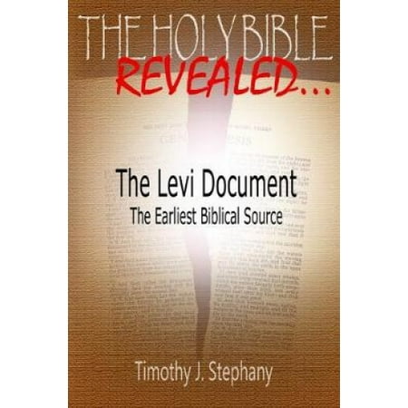 The Levi Document: The Earliest Biblical Source | Walmart Canada