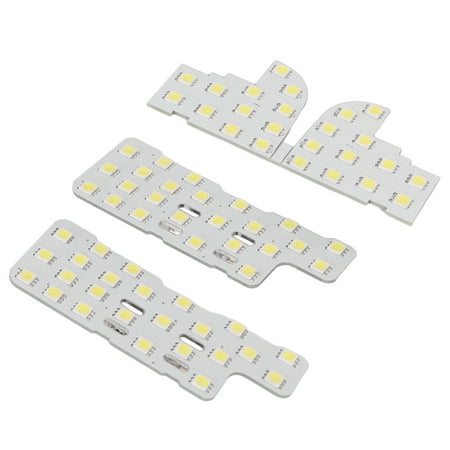 Interior Map Light, Super Bright 8000LM 4Pcs/Set Car Reading Light 12V ...